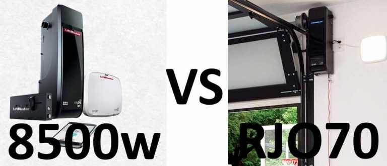 Chamberlain RJO70 vs LiftMaster 8500W: Which Garage Door Opener Is ...